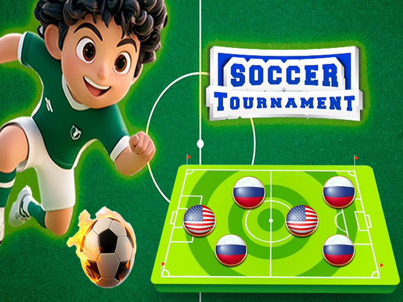 Soccer Tournament 🕹️ Play online on Sgames