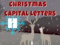 Christmas Capital Letters 🕹️ Play online on Sgames
