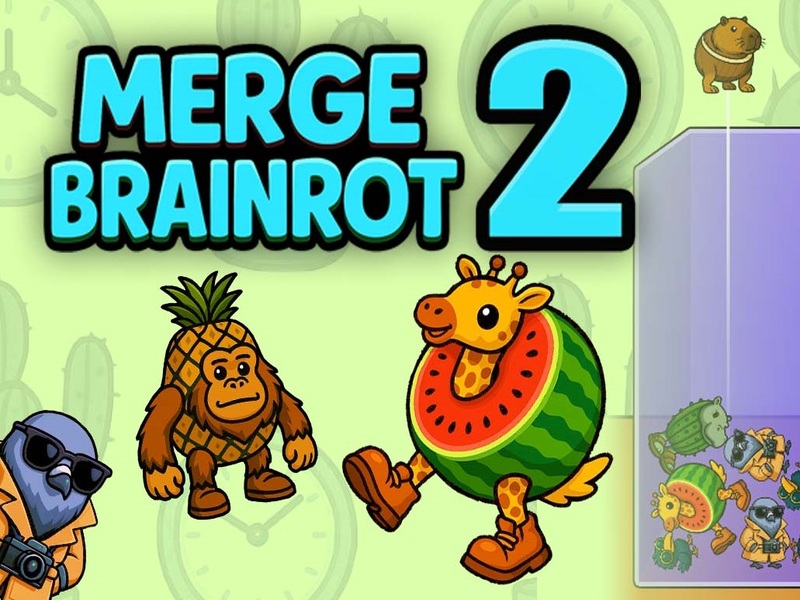 Merge Brainrot 2 🕹️ Play online on Sgames