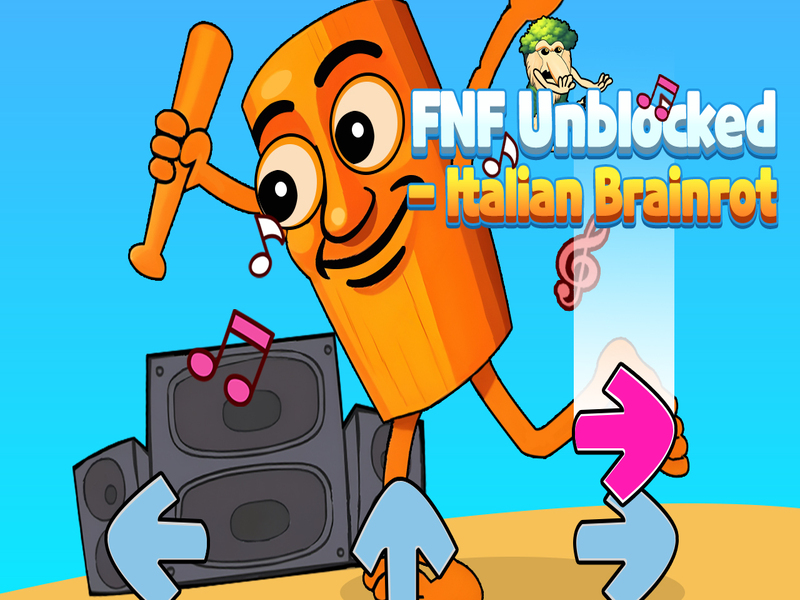 FNF Unblocked Italian Brainrot 🕹️ Play online on Sgames